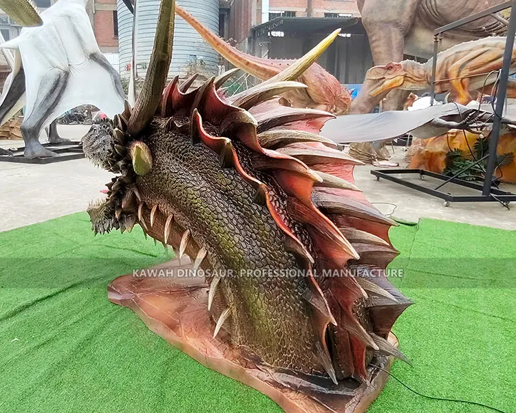 Customizable Park Decoration - Realistic Animatronic Dragon