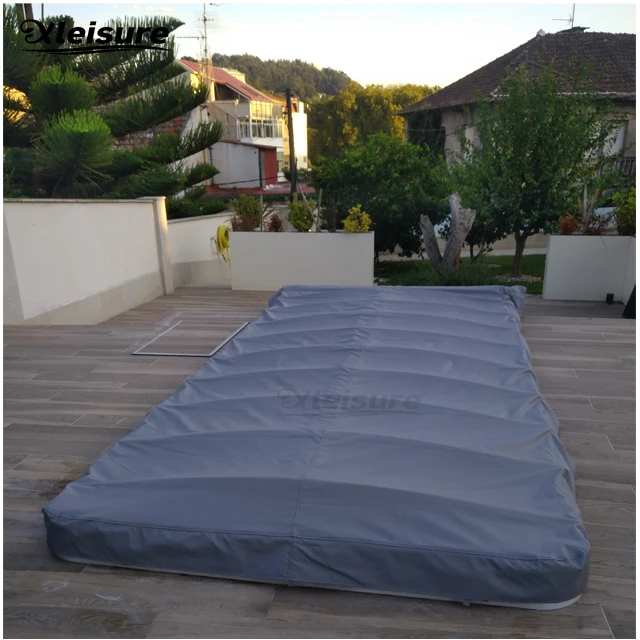 strong, durable, lockable safety swim spa rolling cover revolutionary ...