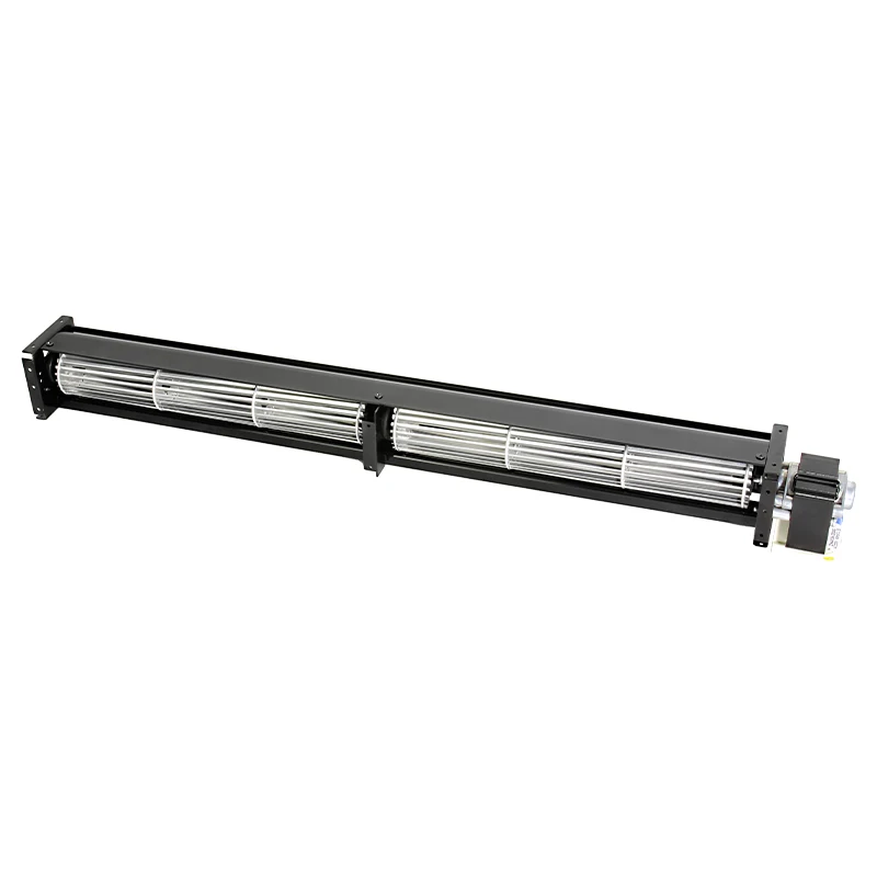 Prsk Ac 220v 40mm Crossflow Blower Aluminum Blade Tangential Fan Silent ...