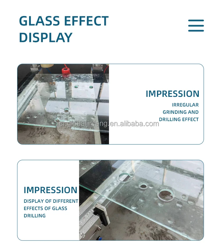 Glass Processing Machine With Drilling Milling Polishing Cnc Glass ...