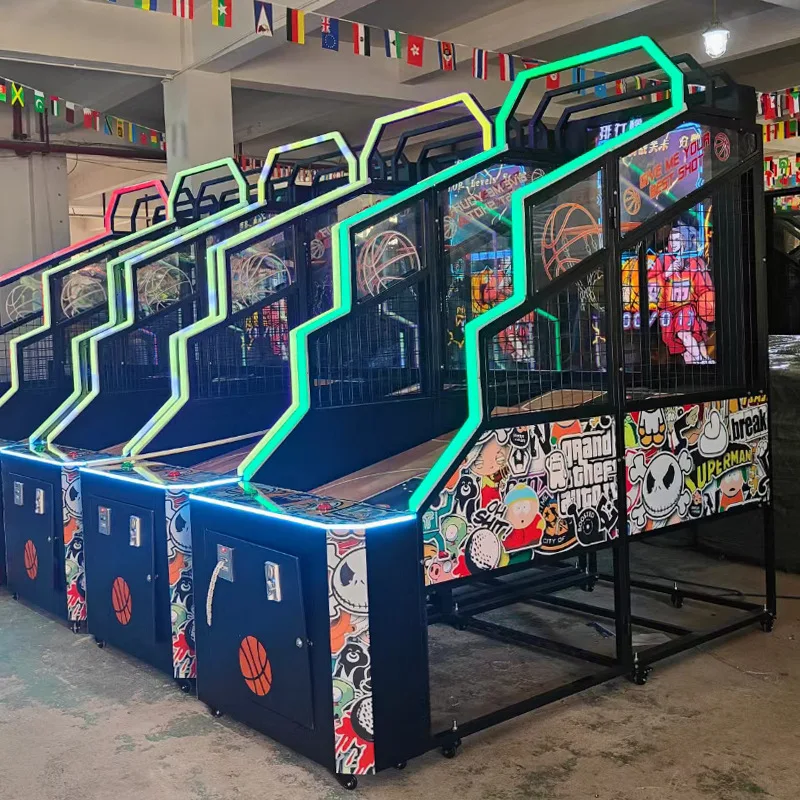 Commercial Arcade Basketball Game Machine Skee Ball Arcade Game Machine ...
