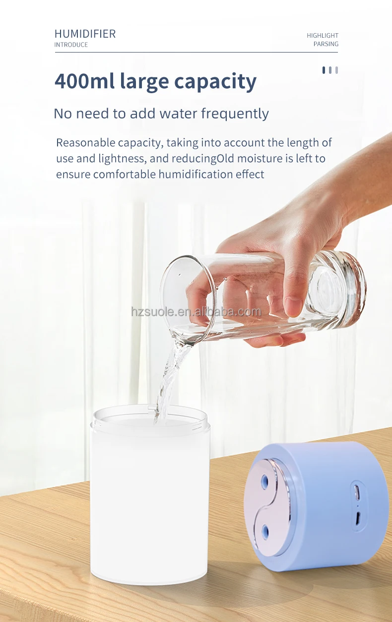 Soler X16 Usb Plug-in Portable Cool Steam Humidifiers Mini ...