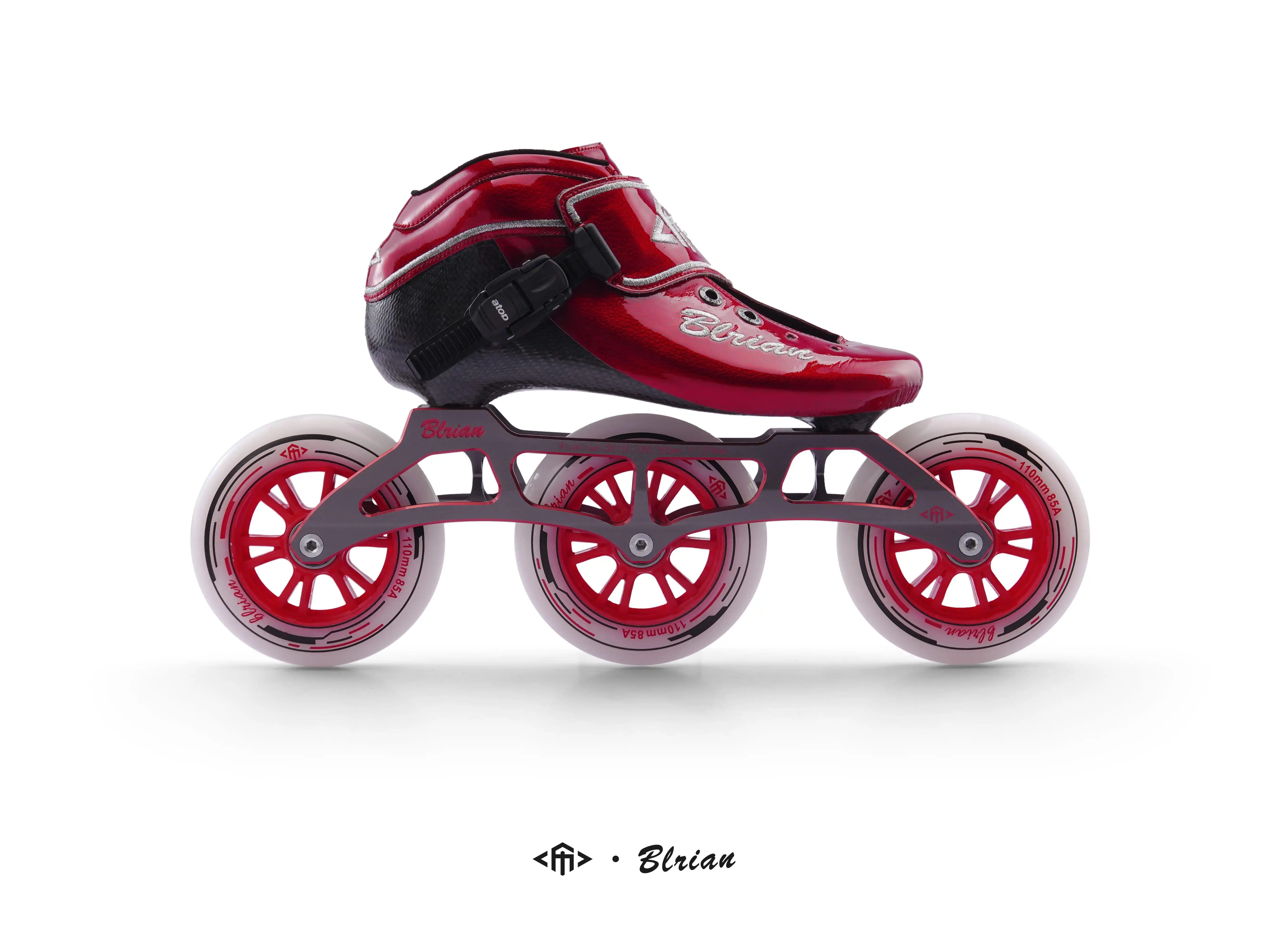 Speed Skates with Carbon Fiber Frame - Lightweight & Durable