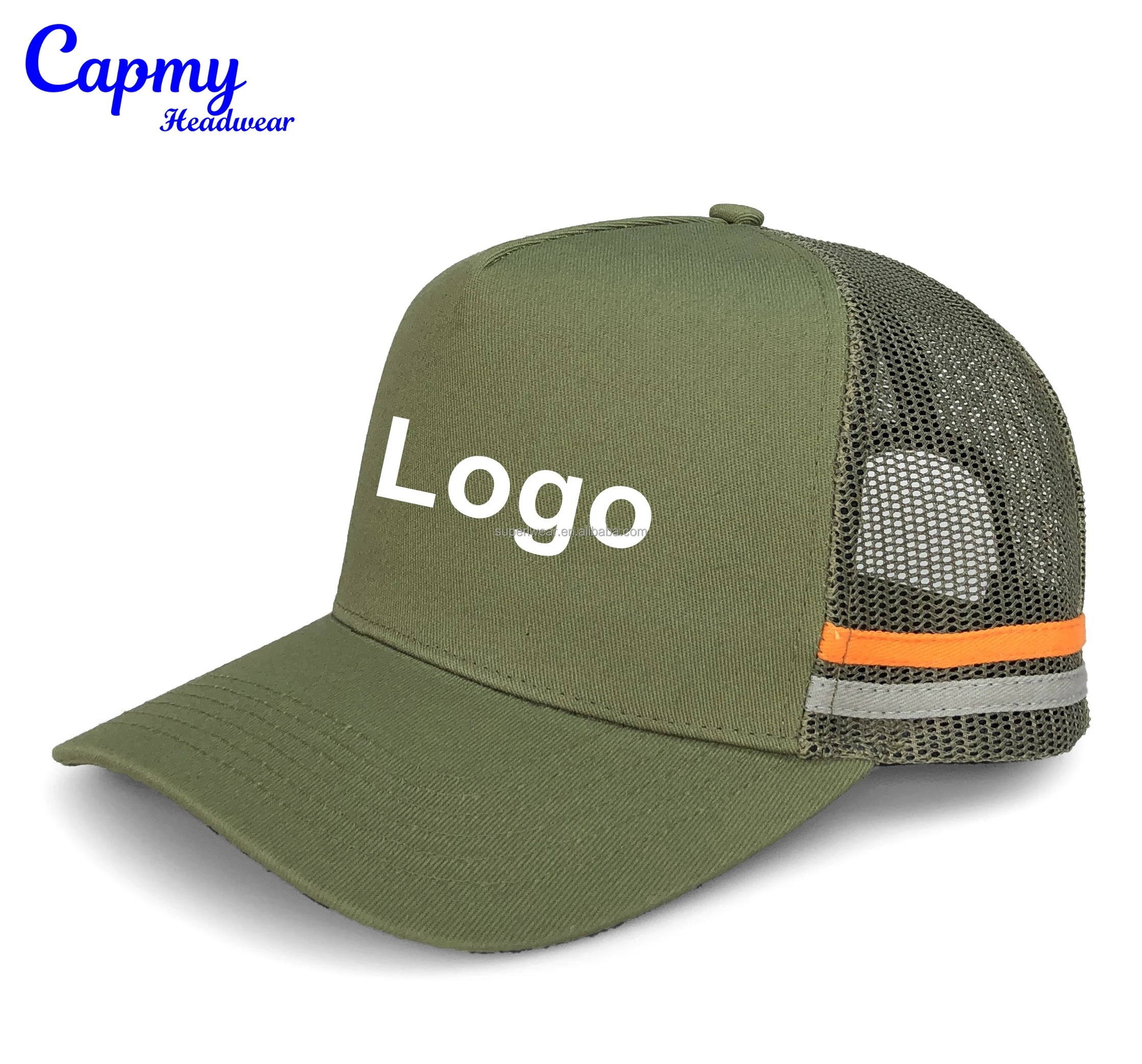 Custom Logo Quality 5 Panel Mesh Cap Aussie Australian Country Trucker ...
