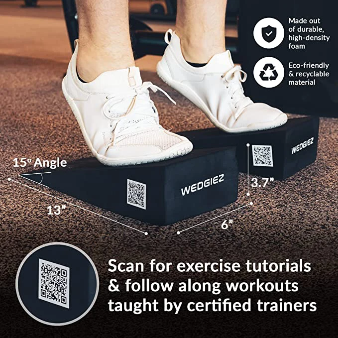 Alibaba.com: Black Triangle Squat Wedgiez foam wedge pair for ...