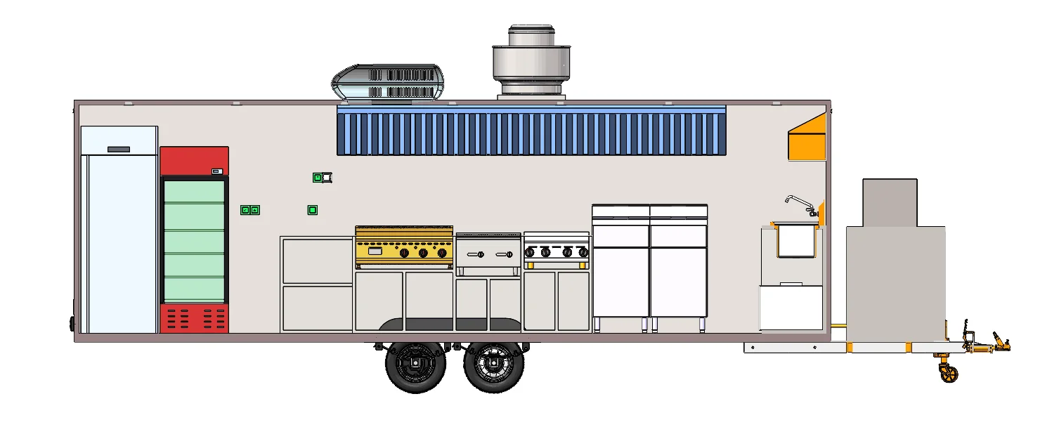 Cargo Trailer Custom Empty Trailer Cart Transport Solutions