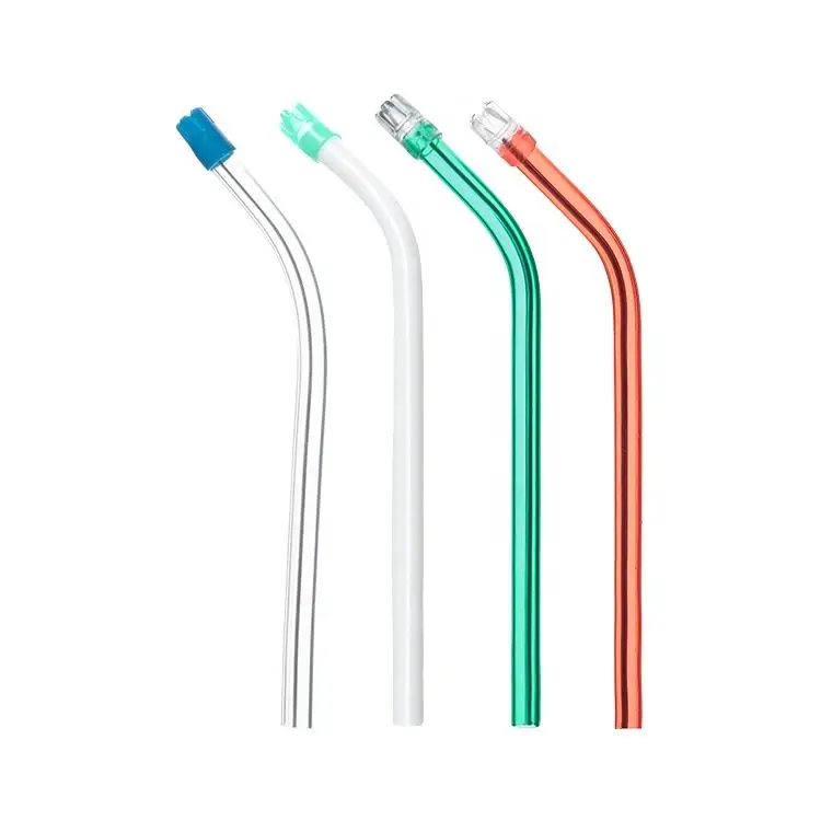 Multi-color Disposable Spray Nozzles Plastic Medical Dental Saliva ...