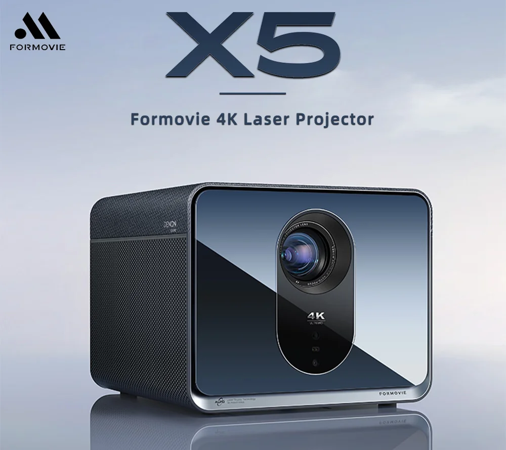 Formovie X5 Projector - True Cinema Grade Laser 4500 Lumens