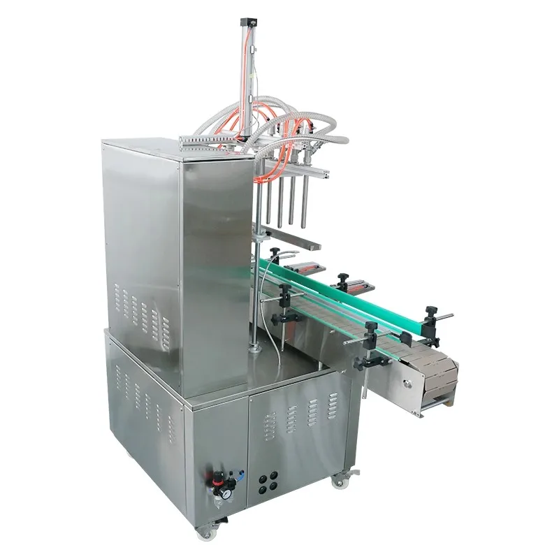 Automatic Bottle Liquid Overflow Filling Machine 200 Bpm Liquor Whisky ...