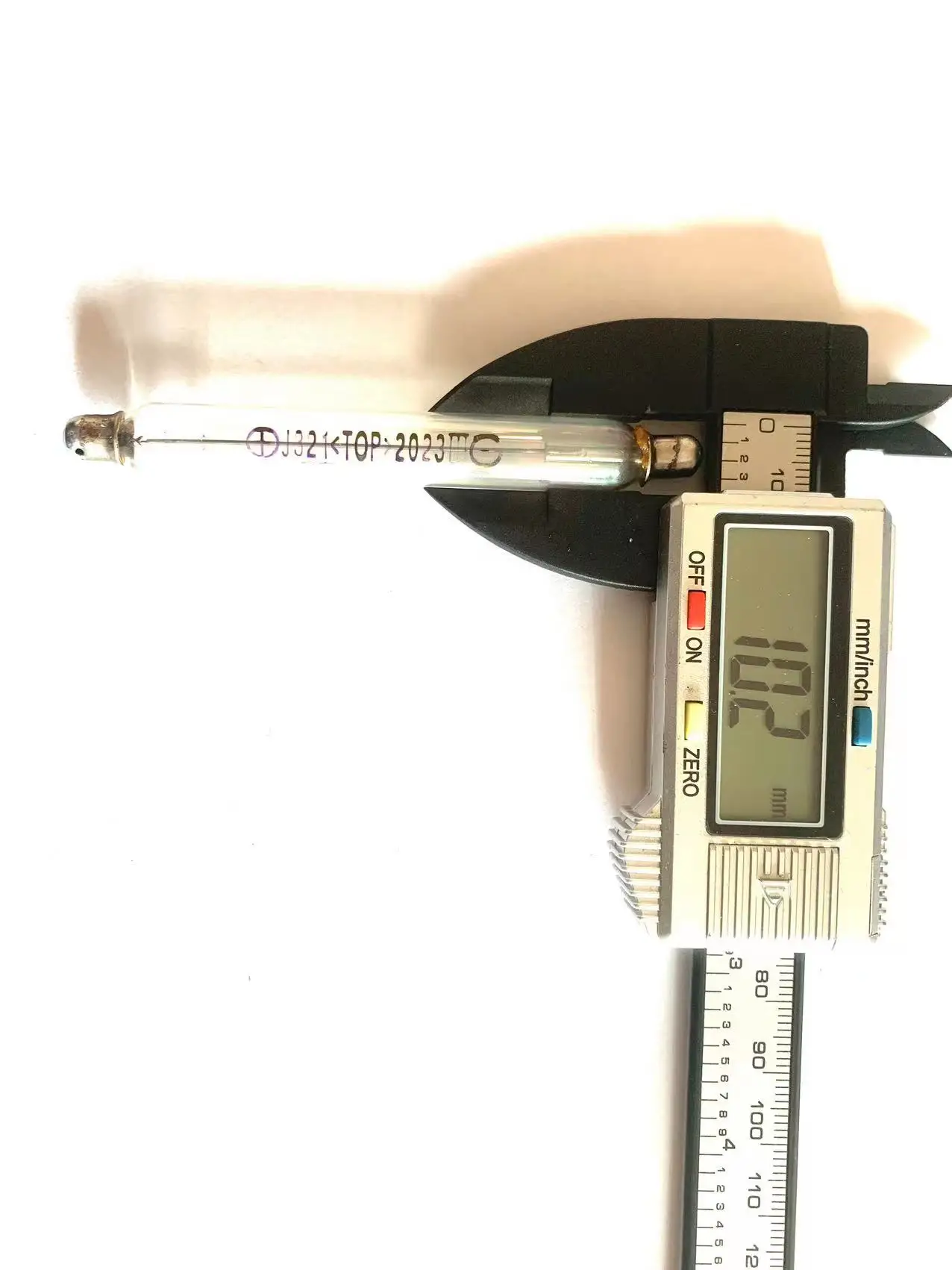 J321 Glass Type Counting Tube Gamma And Soft Beta Radioactive Detection ...