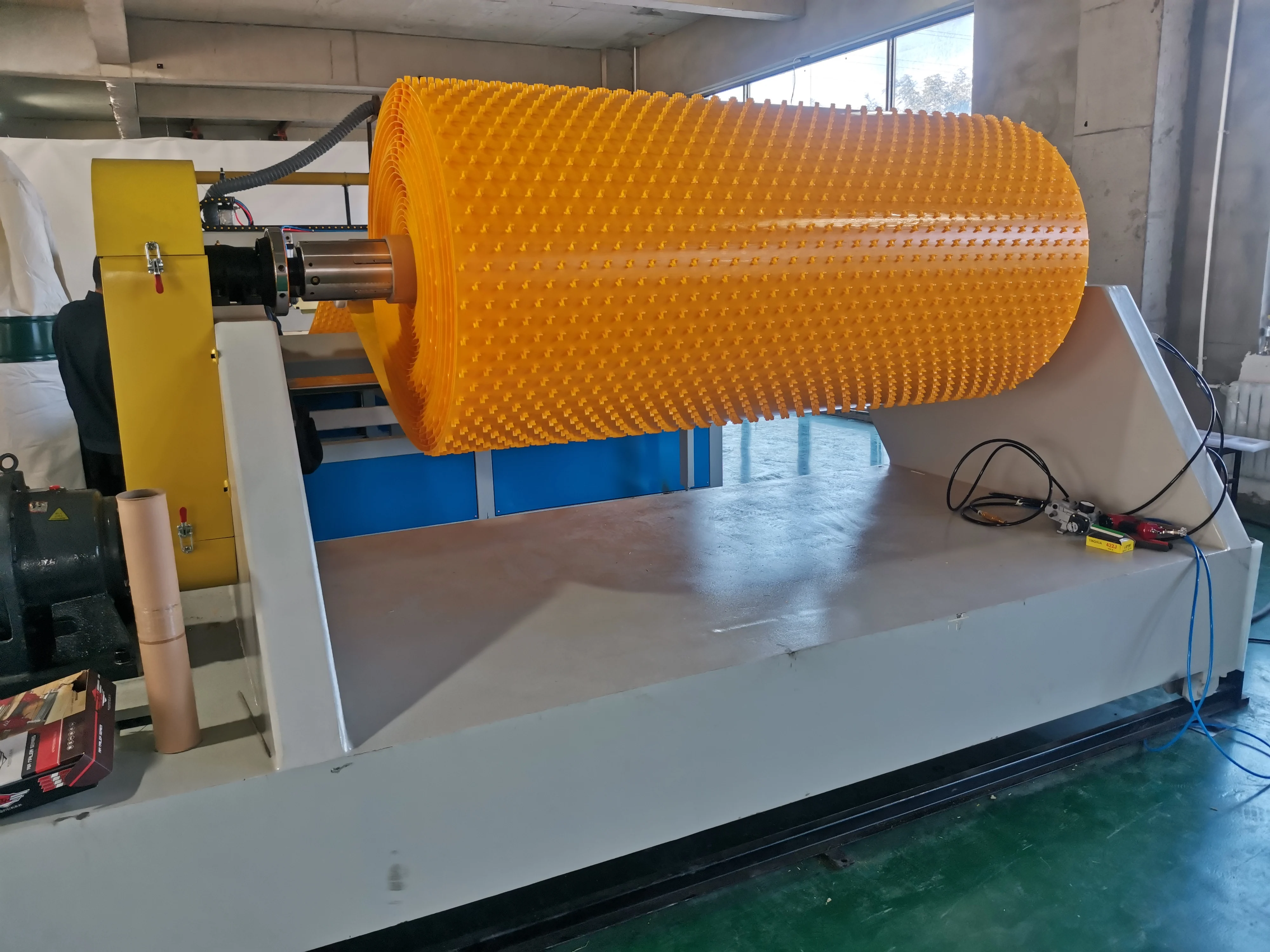 Plastic V-lock Anchor Sheet Extrusion Machine, Plastic Sheet Production ...
