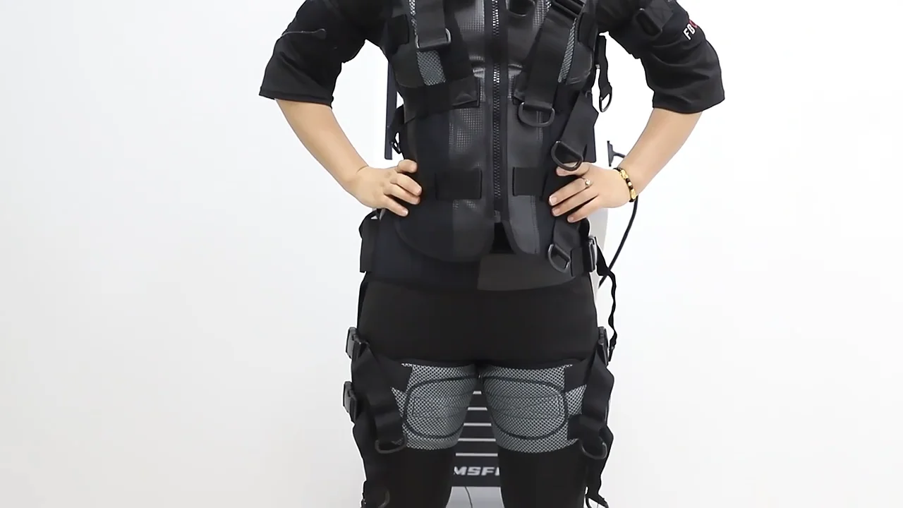 Ems Fitness Machine With Electrode Gym Suit Wireless - Buy Gym Machine ...