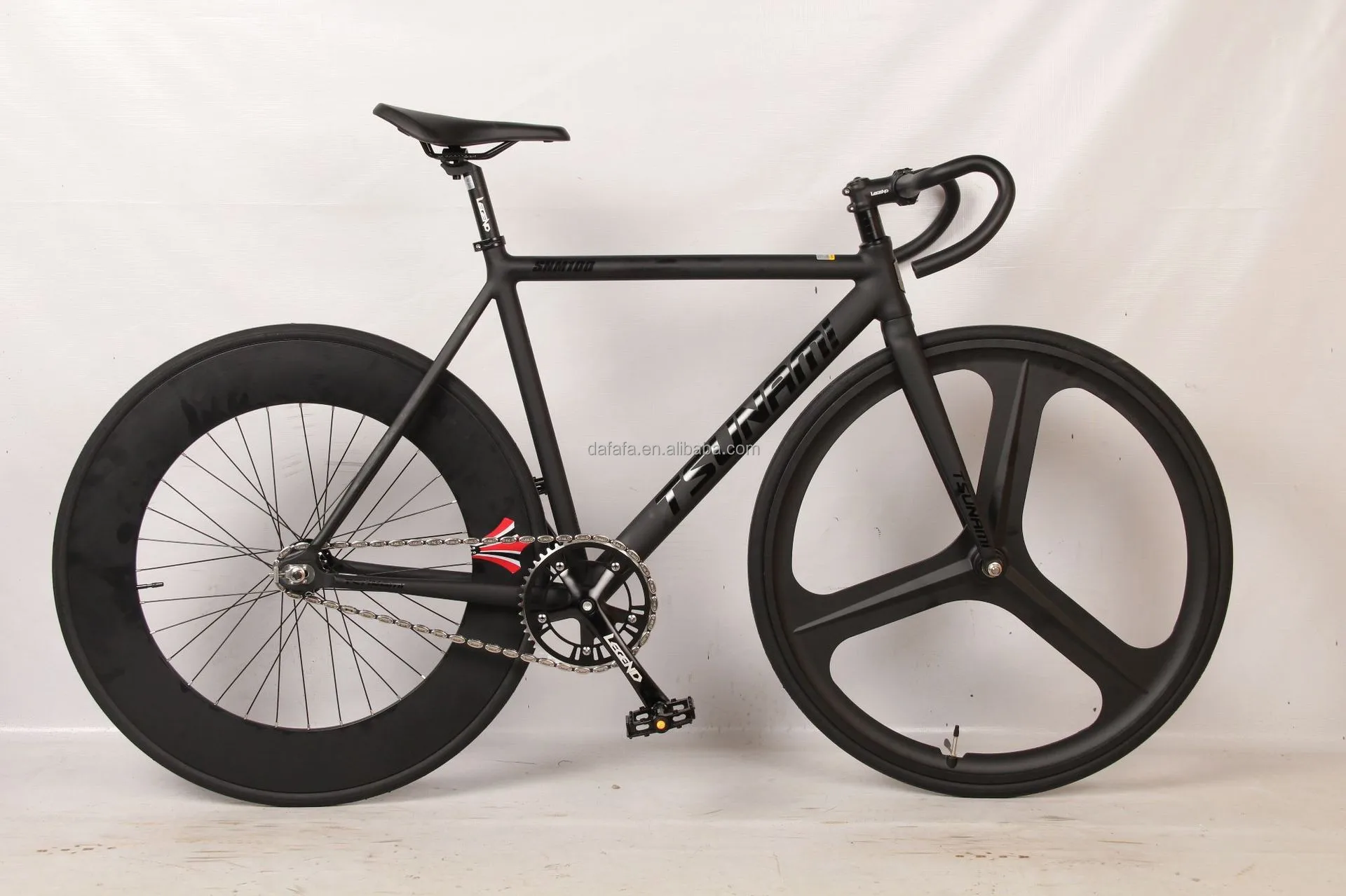 Lightweight Magnesium Alloy Fixie Bike - High-Speed Urban Cycling