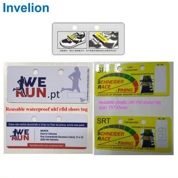Marathon Running Shoe Tags Uhf Rfid Shoe Tag Blank Pvc Reusable Sports ...