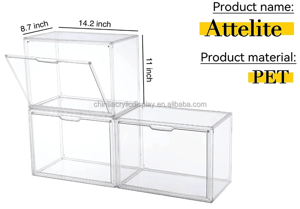 Acrylic Factory Customized Transparent Storage Display Box