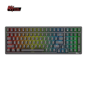 Royal Kludge Rk98 Custom Pc Full Keyboard 98 Keys Rgb Backlight ...