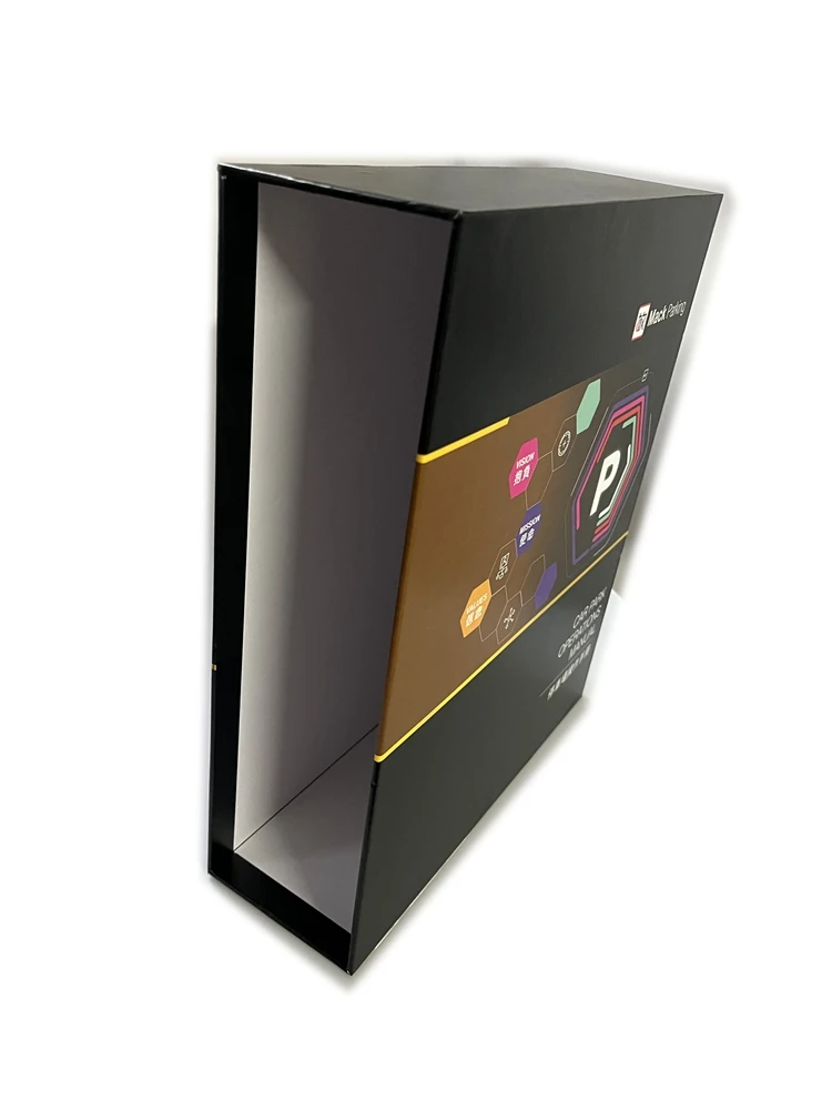 Custom Cardboard 2 Ring Binder Slipcase A4 Size Paper