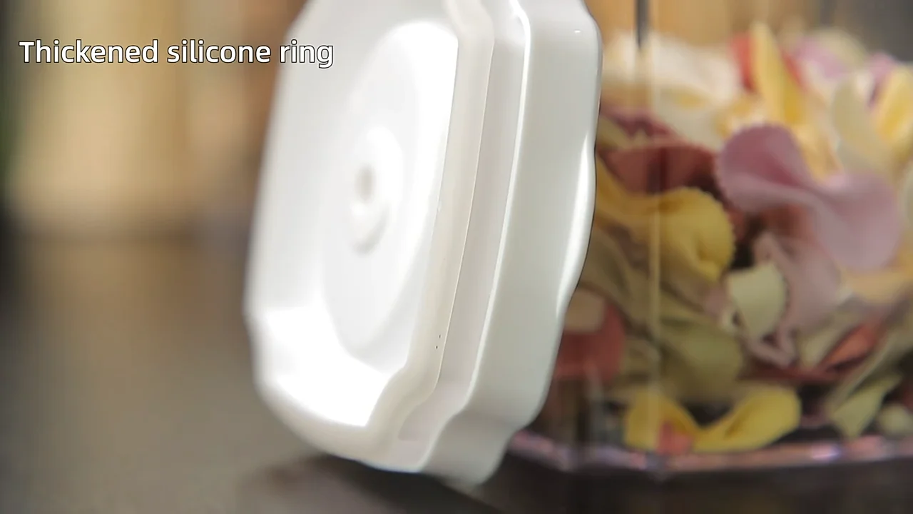 Anjuke Easy Open Design Small Clear Food Storage Container Airtight ...