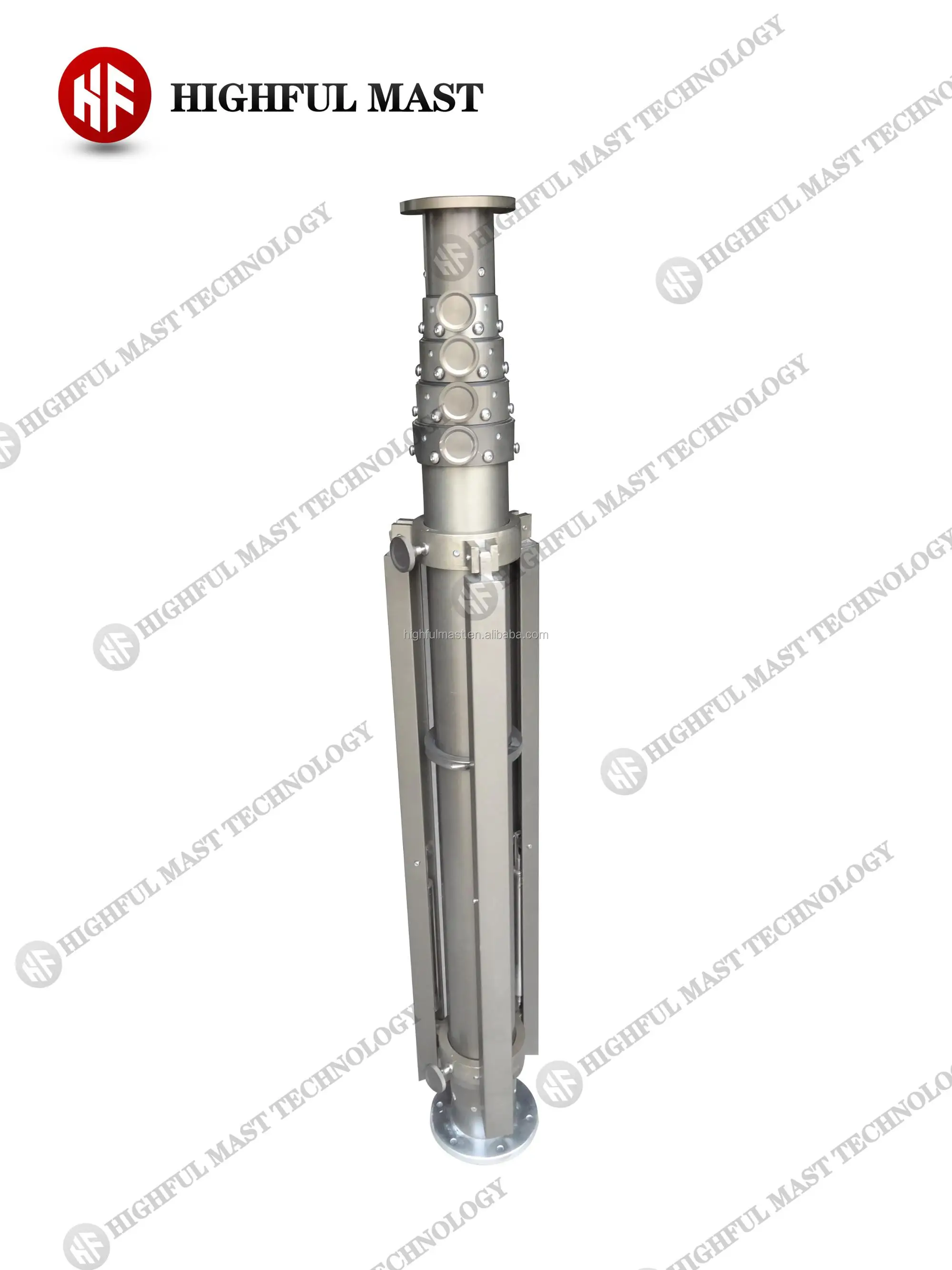 Tripod Pneumatic Telescopic Pole - Buy Mast,Telescopic Mast,Pneumatic ...