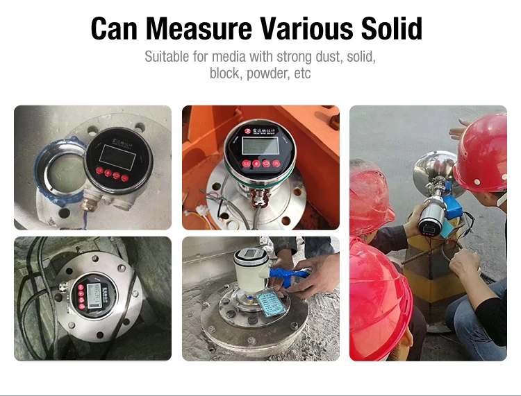 Jbrd-804cgp Radar Level Transmitter Solid Monitoring Measurement Device ...