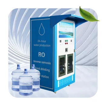 Outdoor Purified Tapping Water Vending Machine Card Operated Drinking ...