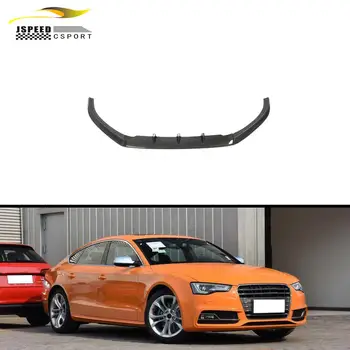 Carbon Fiber Front Bumper Lip For Audi S5 2012-2016 - Buy For Audi ...