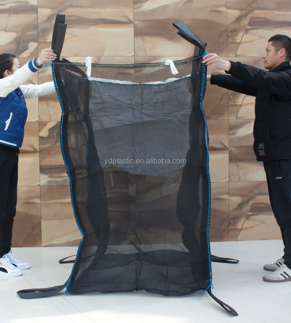 Firewood Ventilated Mesh Fibc Bulk Bag Air Ventilation Big Bag - Buy ...