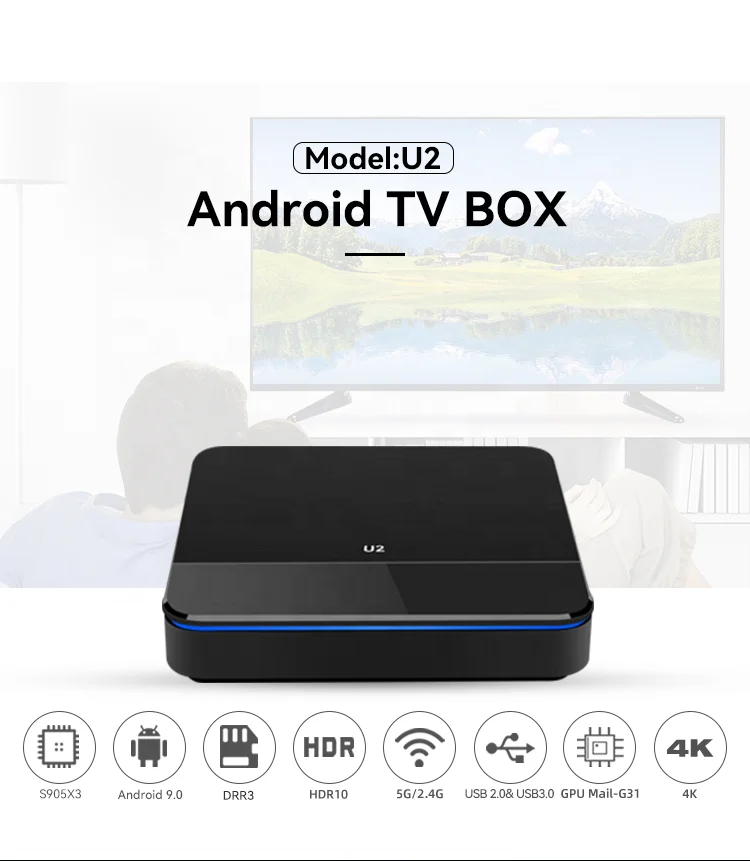 4k Hdr Amlogic S905x3 4gb 32gb 64gb Quad Core Set Top Box 64 Bit Bt ...