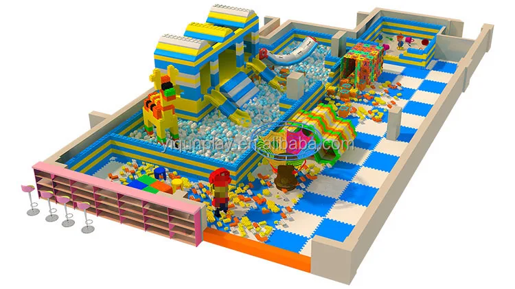 Indoor Amusement Park Epp Foam Kids Building Blocks & Model Building ...
