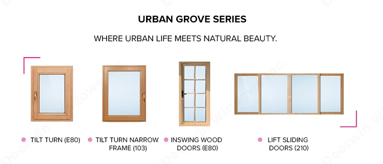 Doorwin High Insulation Windows - Modern & Durable Design