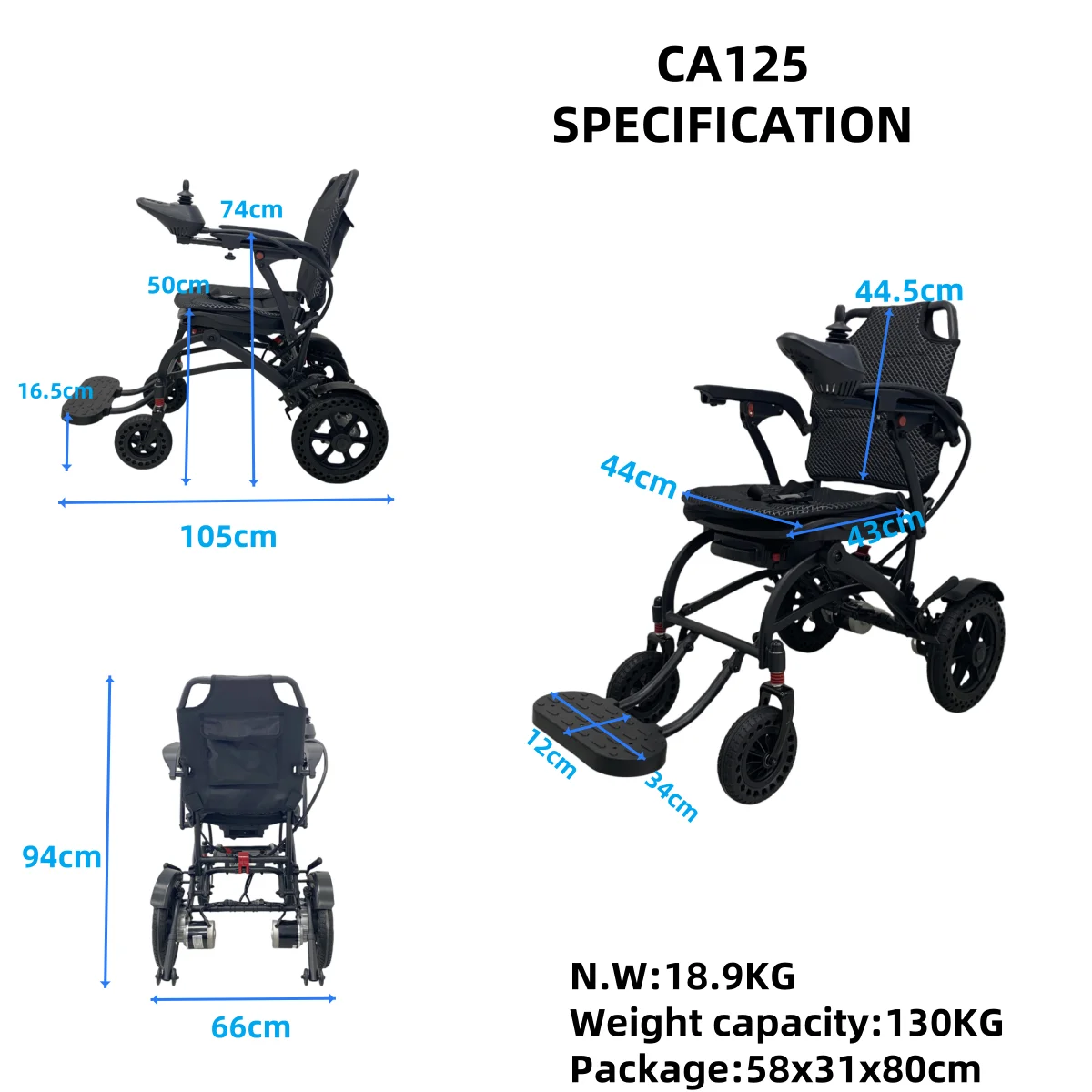 Professional Multifunctional Mobility Electric Wheelchair Cost ...