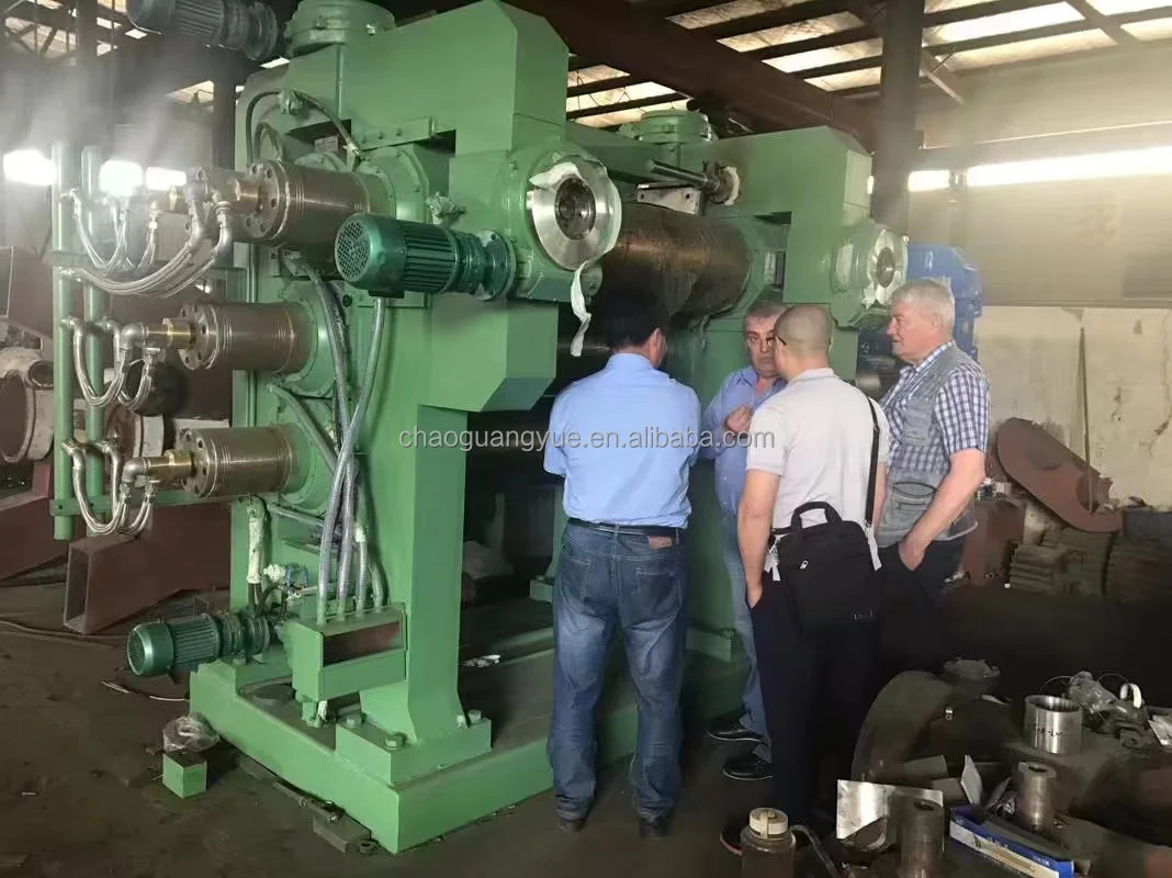 3 Roll Rubber Calender Machine / Rubber Sheet Calendering Machine - Buy ...