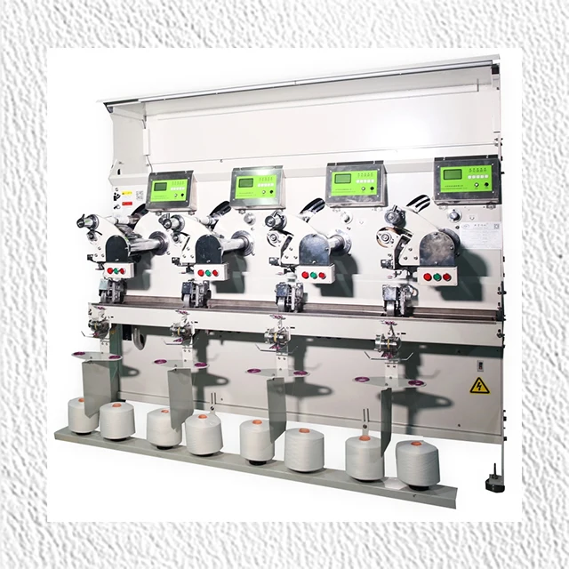 Double Cone Winding Machine Copper Winding Machine Cone To Bobbin ...