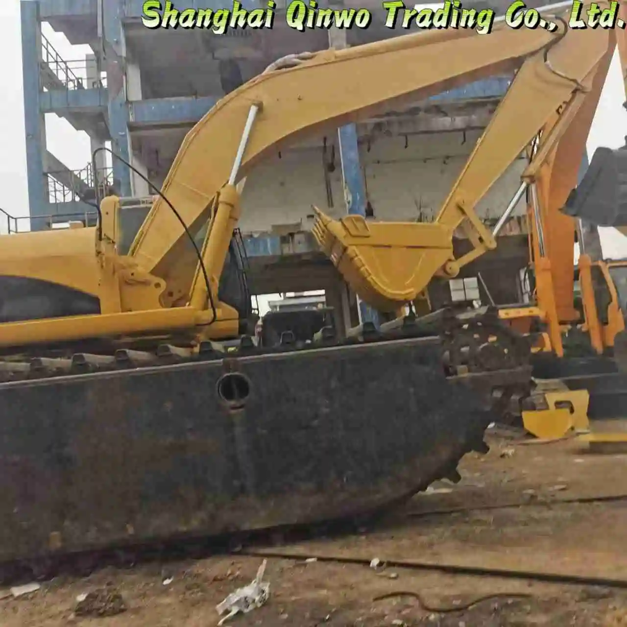 Used Caterpillar Cat 320c Amphibious Excavator 30 Ton Mini Dredge ...