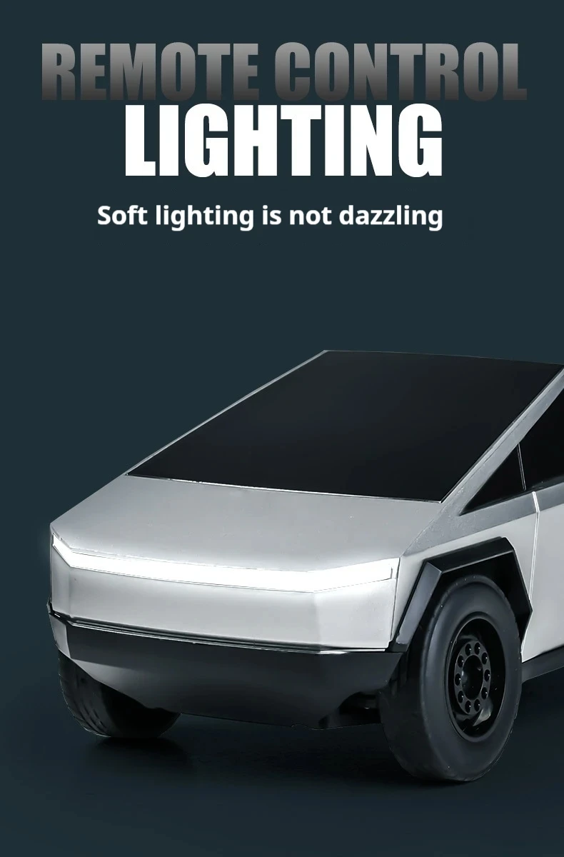 1:14 Tesla Remote Control Car - Music Edition & Cyber Pickup