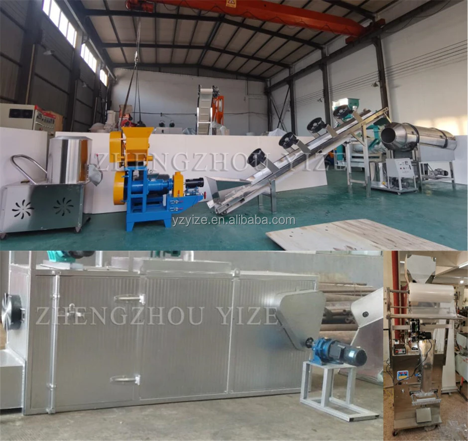 Snack Food Extruder Puffing Machine for Rice & Corn Puffs