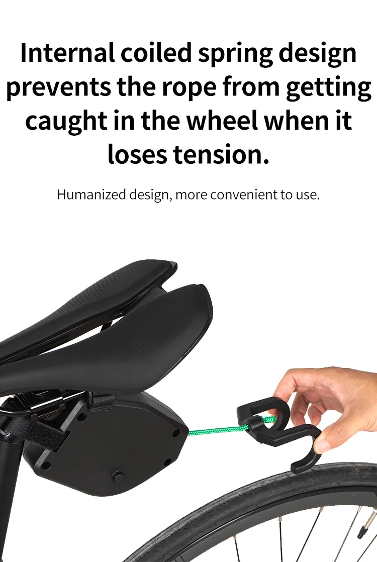 Outdoor Bicycle Tow Rope - 2.5 m Retractable Traction Rope for Children ...