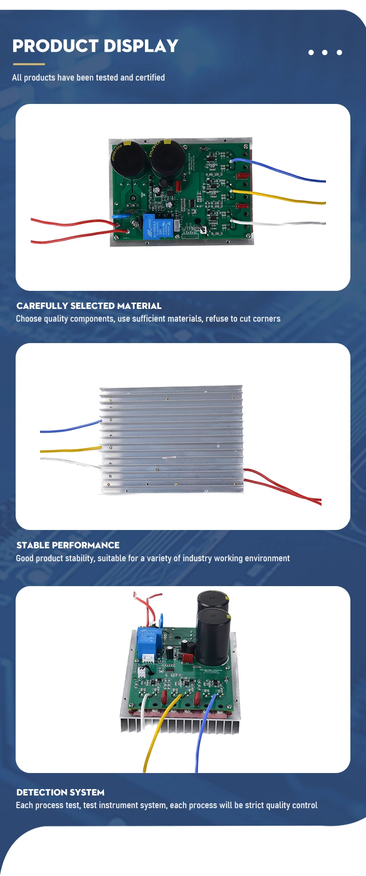 Customized Air Conditioner Heat Pump Compressor Driver Inverter Pcb ...