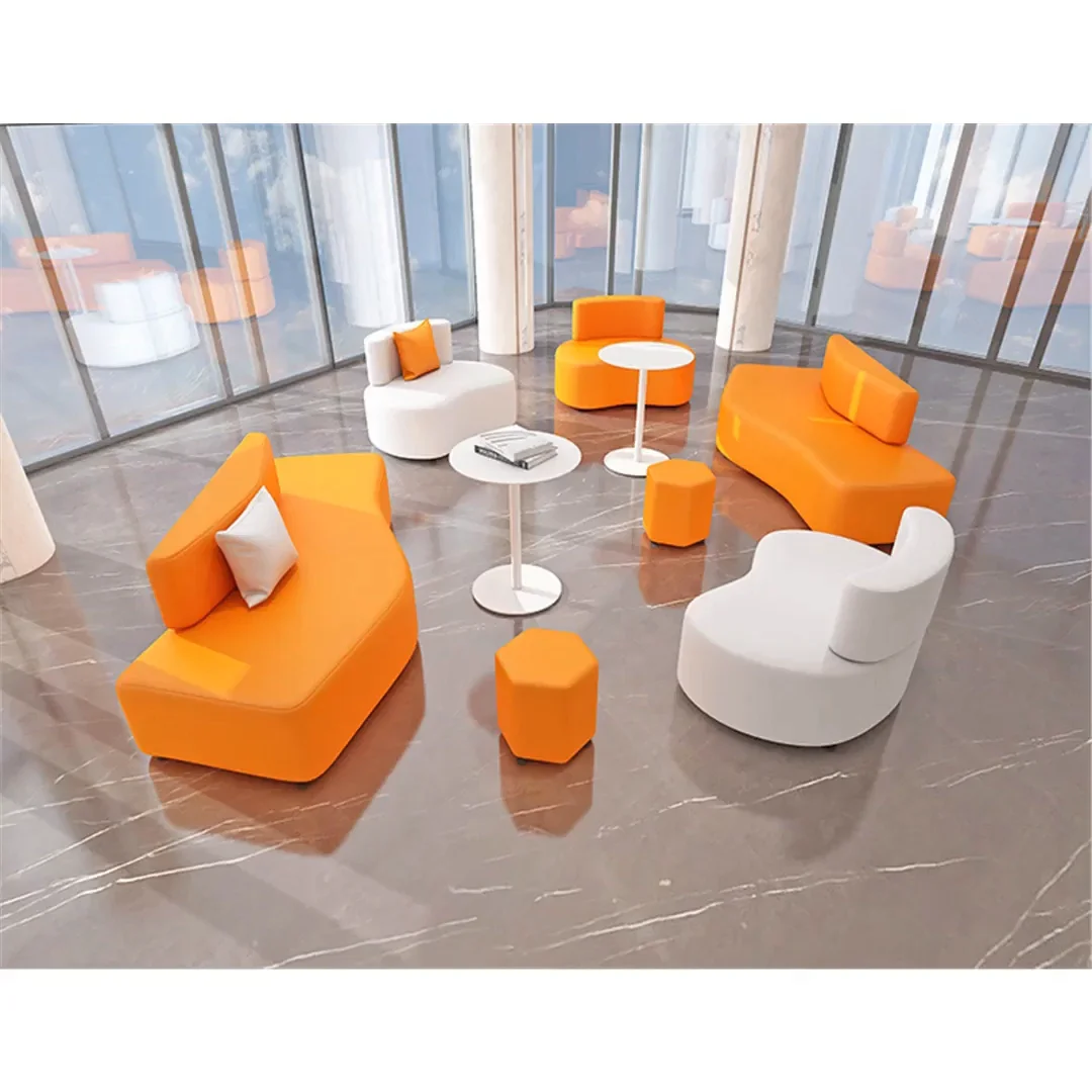 Unique Design Colorful Office Lobby Sofa Set Furniture Modern Office ...