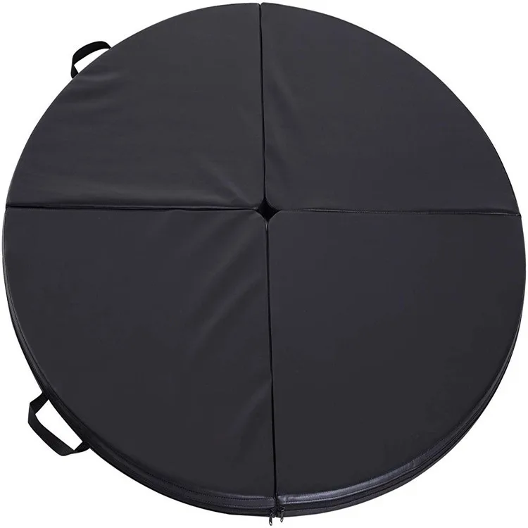 Wholesale 50mm Thick Round Folding Portable Pole Dance Crash Safety Mat ...