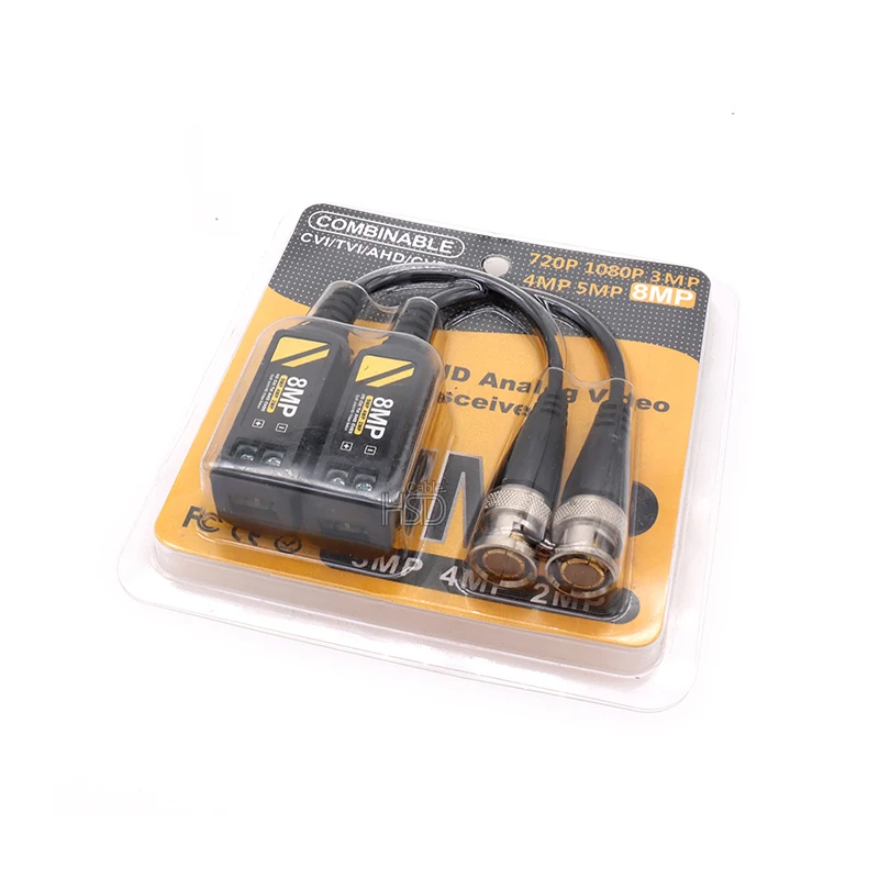 Passive HD Video Balun for CCTV IP Cameras - HSD Cable