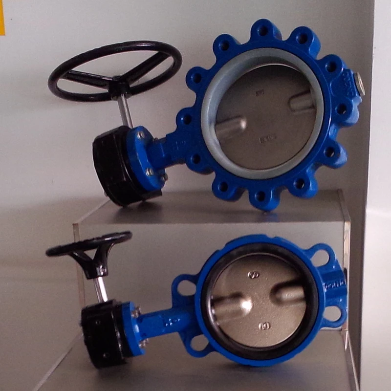 4 Inch Lug Cryogenic Grooved Wafer Type Cast Iron Butterfly Valve ...