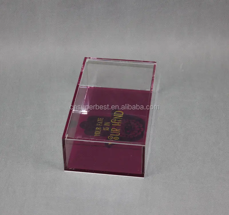 Customize Acrylic Material Clear Acrylic Box With Cover - Buy Acrylic ...