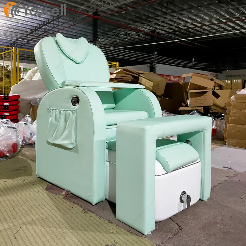 Yoocell Elegant Nail Salon Furniture Foot Spa Chair Pedicure Nail Chair ...