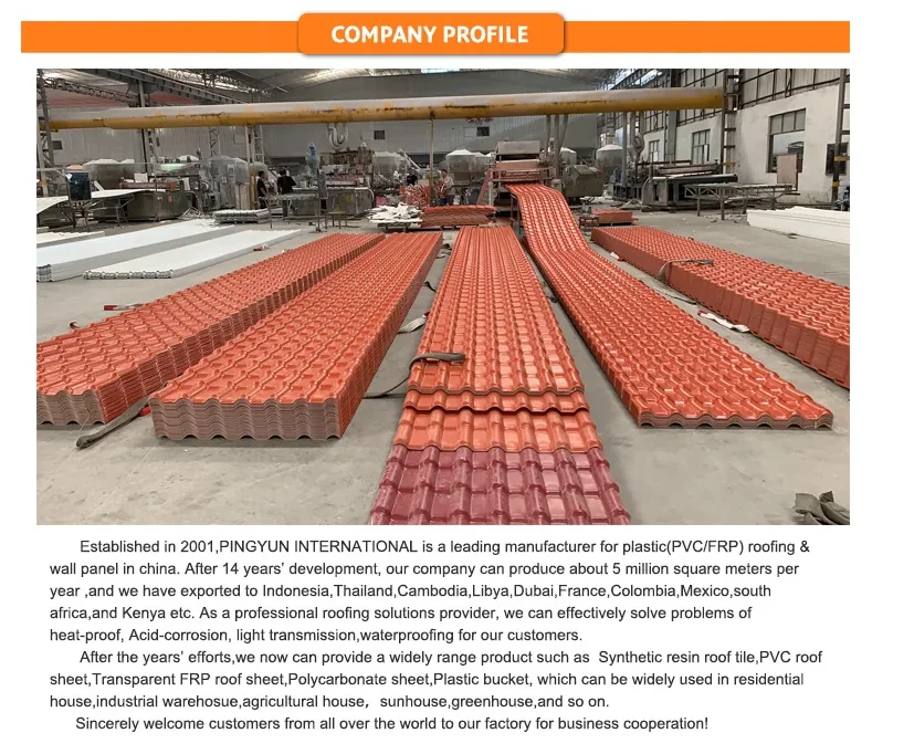 Asa Pvc Fireproof Roof Waterproof Sheet Impact Resistant Anti Uv ...