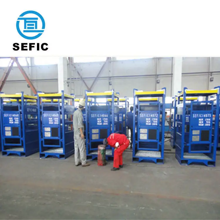 Gas Cylinder Rack 4*4 Type Nitrogen Bottle Rack DNV 50L