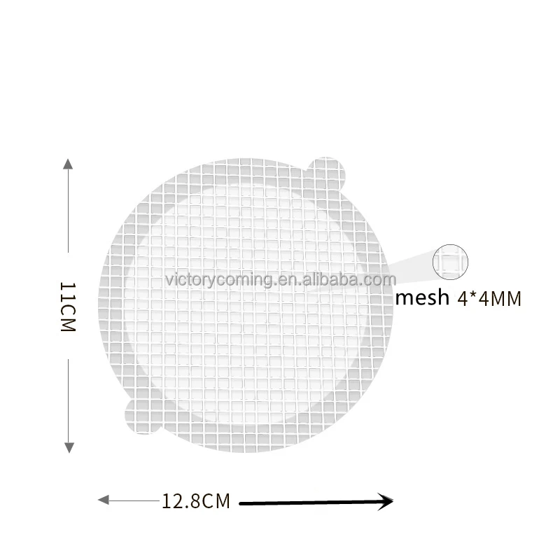 Bathroom Large Mesh Stickers - Disposable Drain Hair Catcher