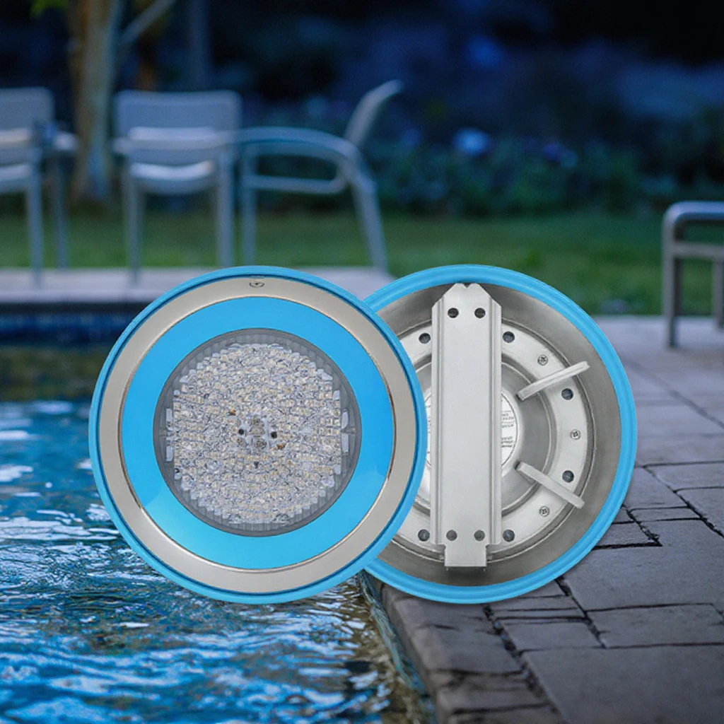 12V 6W Underwater Wall Mounted Led Color Changing Nicheless Pool Light ...