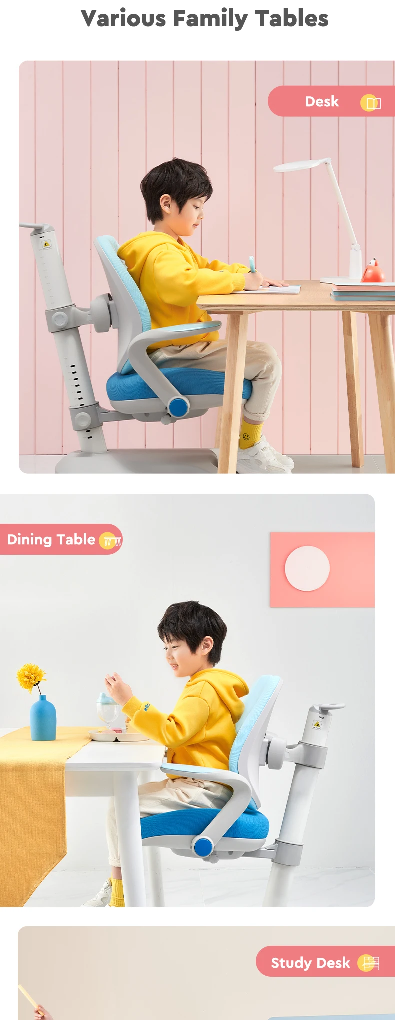 Igrow Orthopedic Study Chair Kids Study Chairs Chairs For Study Room ...