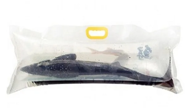 Live Fish Delivery Transportation Oxygen Packing Bag With Inflatable ...